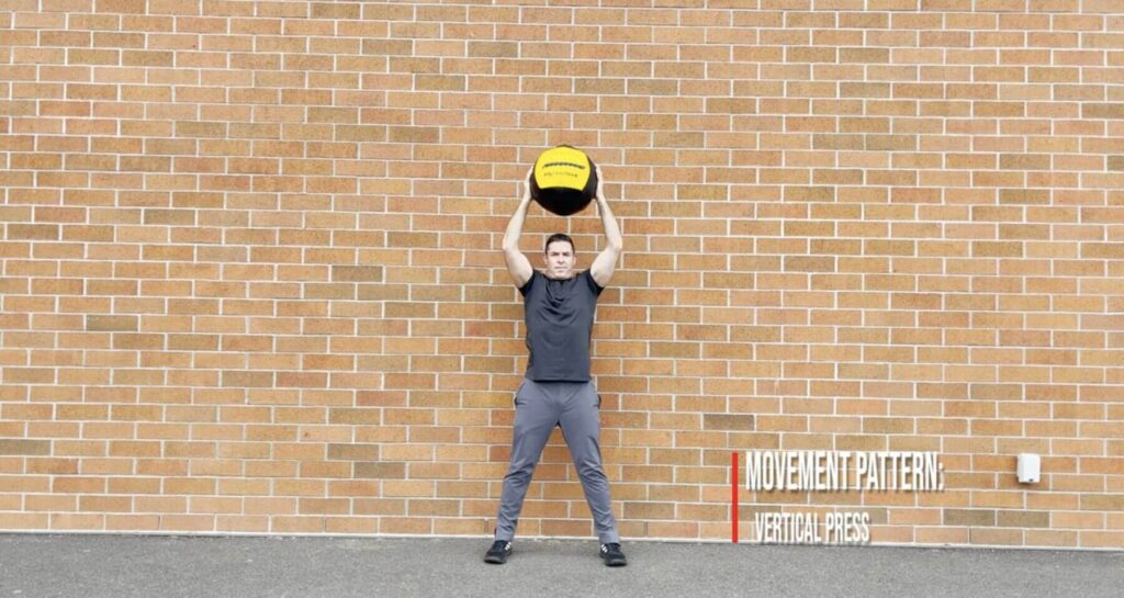 Training Exercise: Med Ball Vertical Press/Throw - CRACKYL