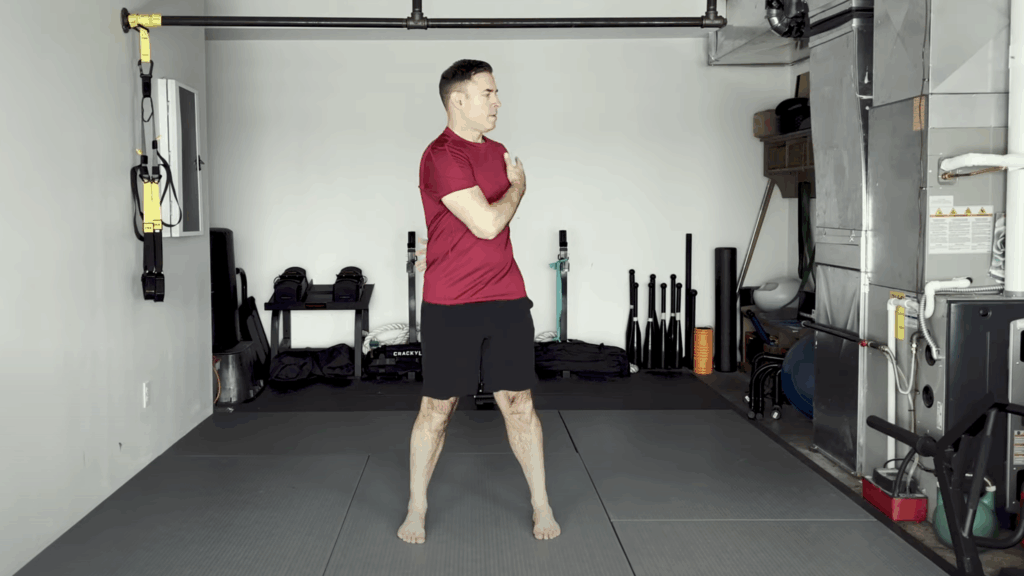 Mobility/Warm-Up: Standing Spinal Rotation - CRACKYL